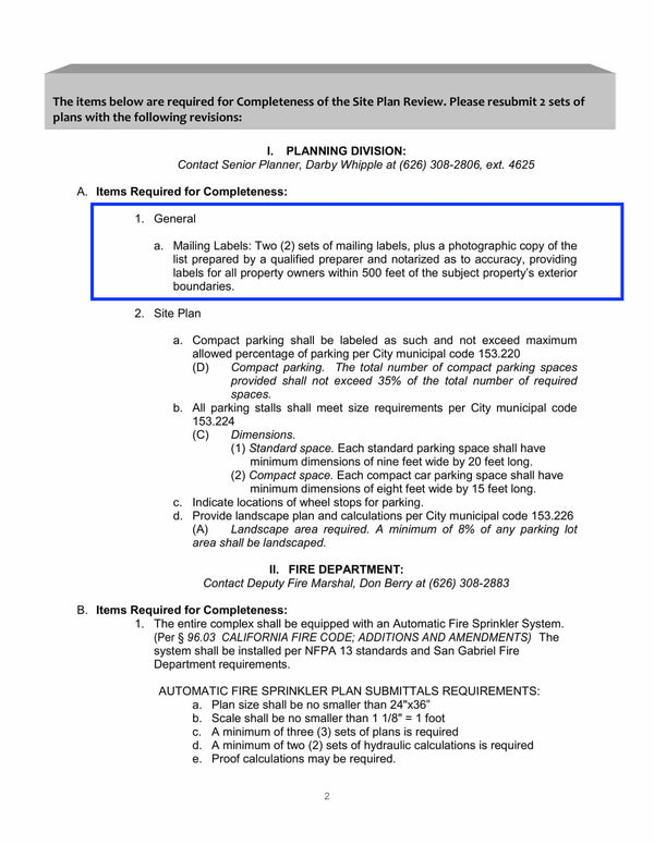 San Gabriel Radius Map Mailing Labels 500 feet Notarized - Express Mapping